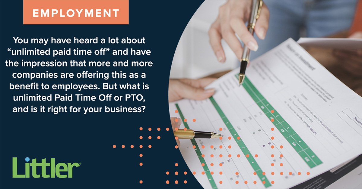 What is unlimited Paid Time Off or PTO, and is it right for your ...