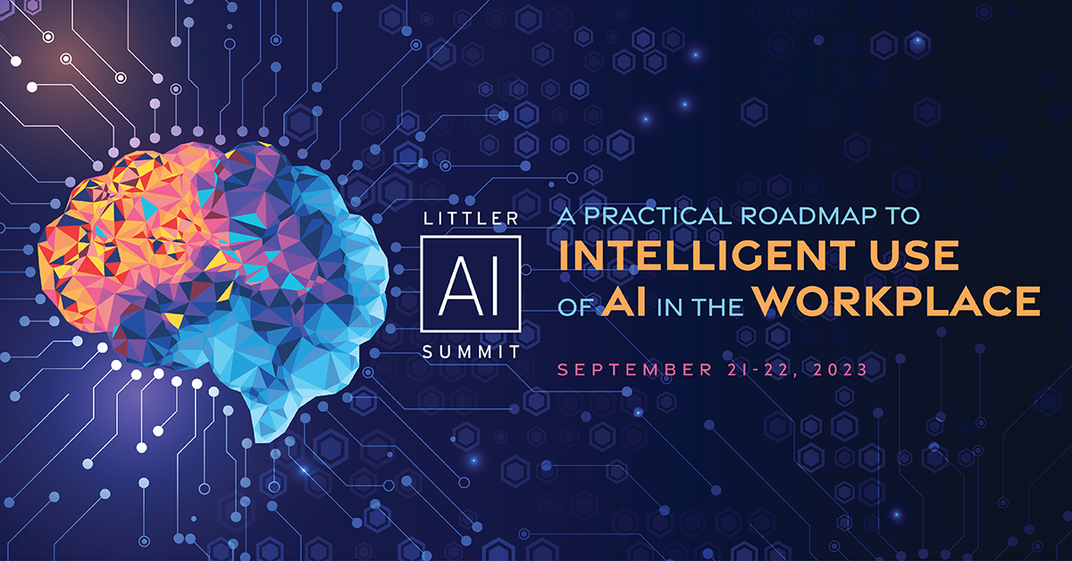 2023 Littler AI Summit | Littler