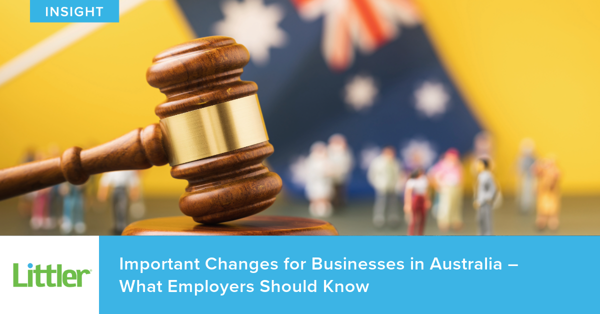 Important Changes for Businesses in Australia – What Employers Should ...