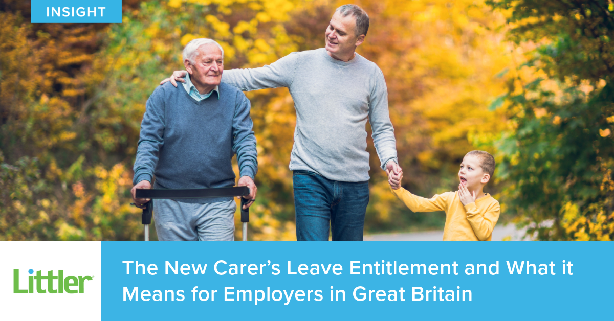 The New Carer’s Leave Entitlement and What it Means for Employers in ...