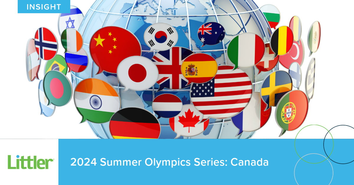 2024 Summer Olympics Series: Canada | Littler