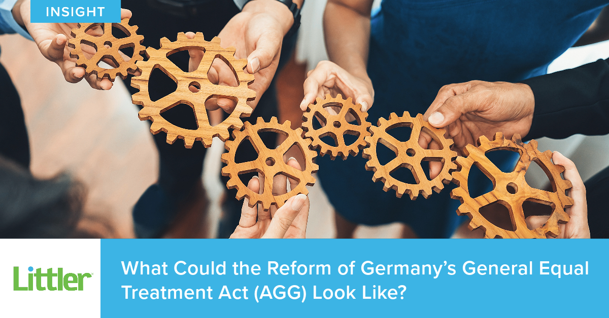 What could the reform of Germany’s General Equal Treatment Act (AGG ...
